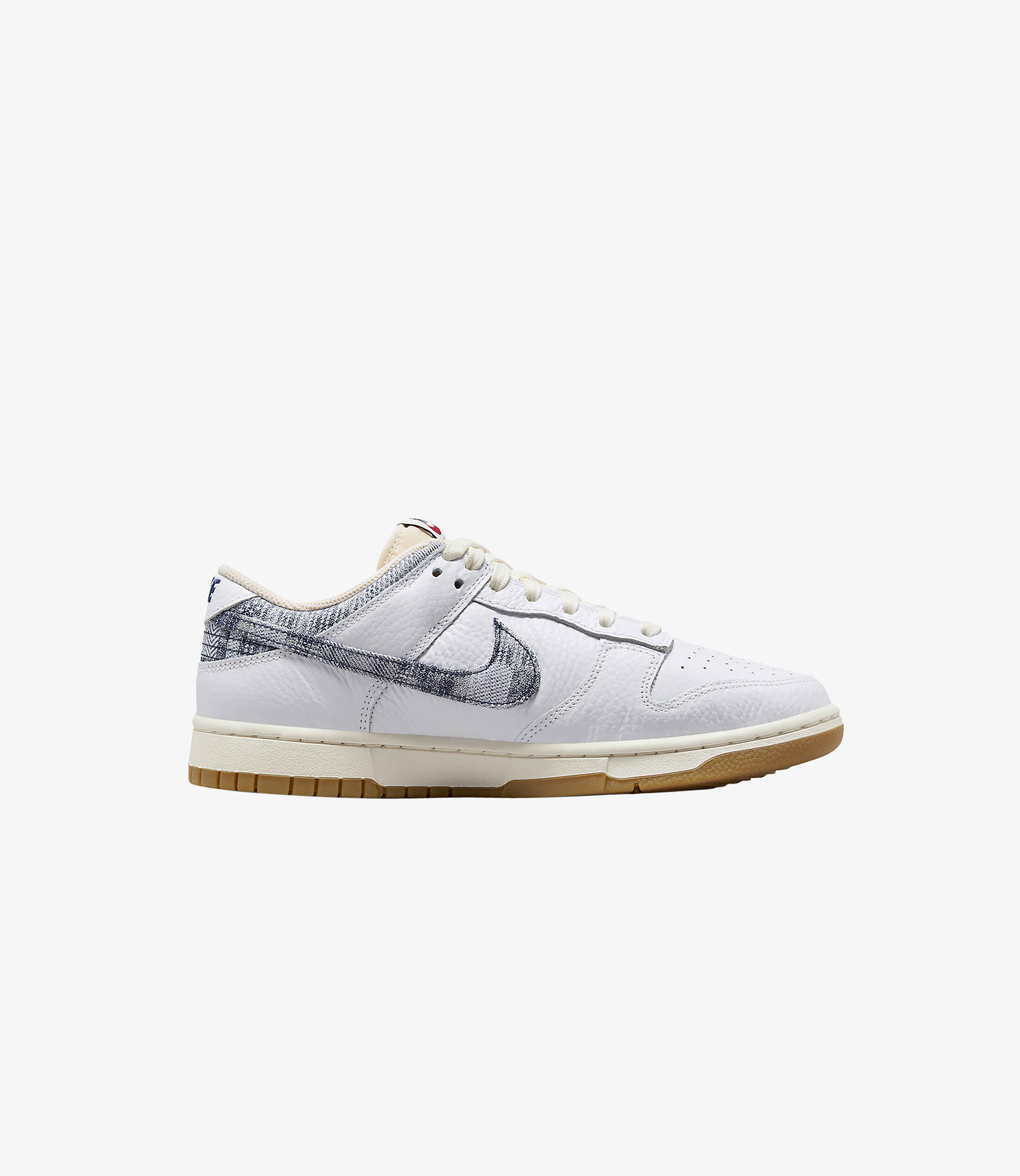 Shop Nike Dunk Low New Americana Washed Denim White Midnight Navy at ...