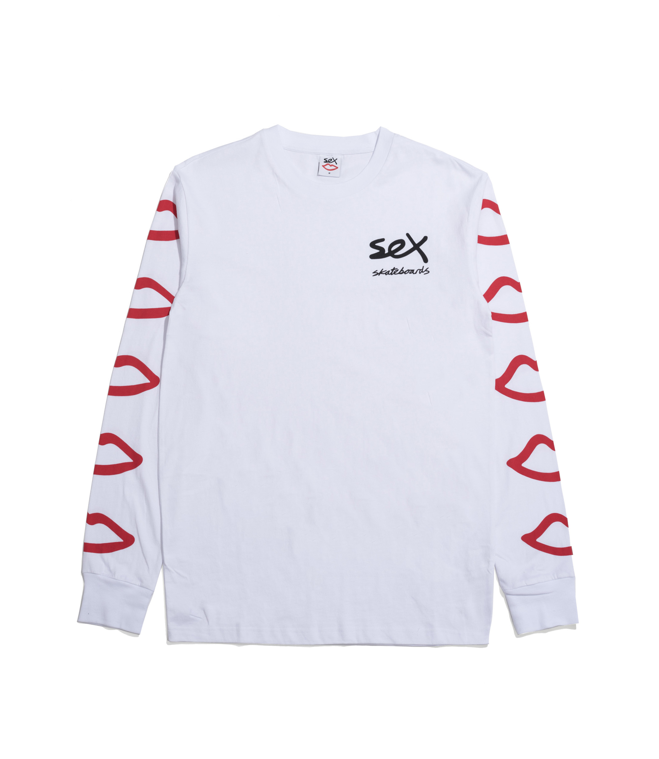 Shop Sex Skateboards L Sl Logo Tee White At Itk Online Store