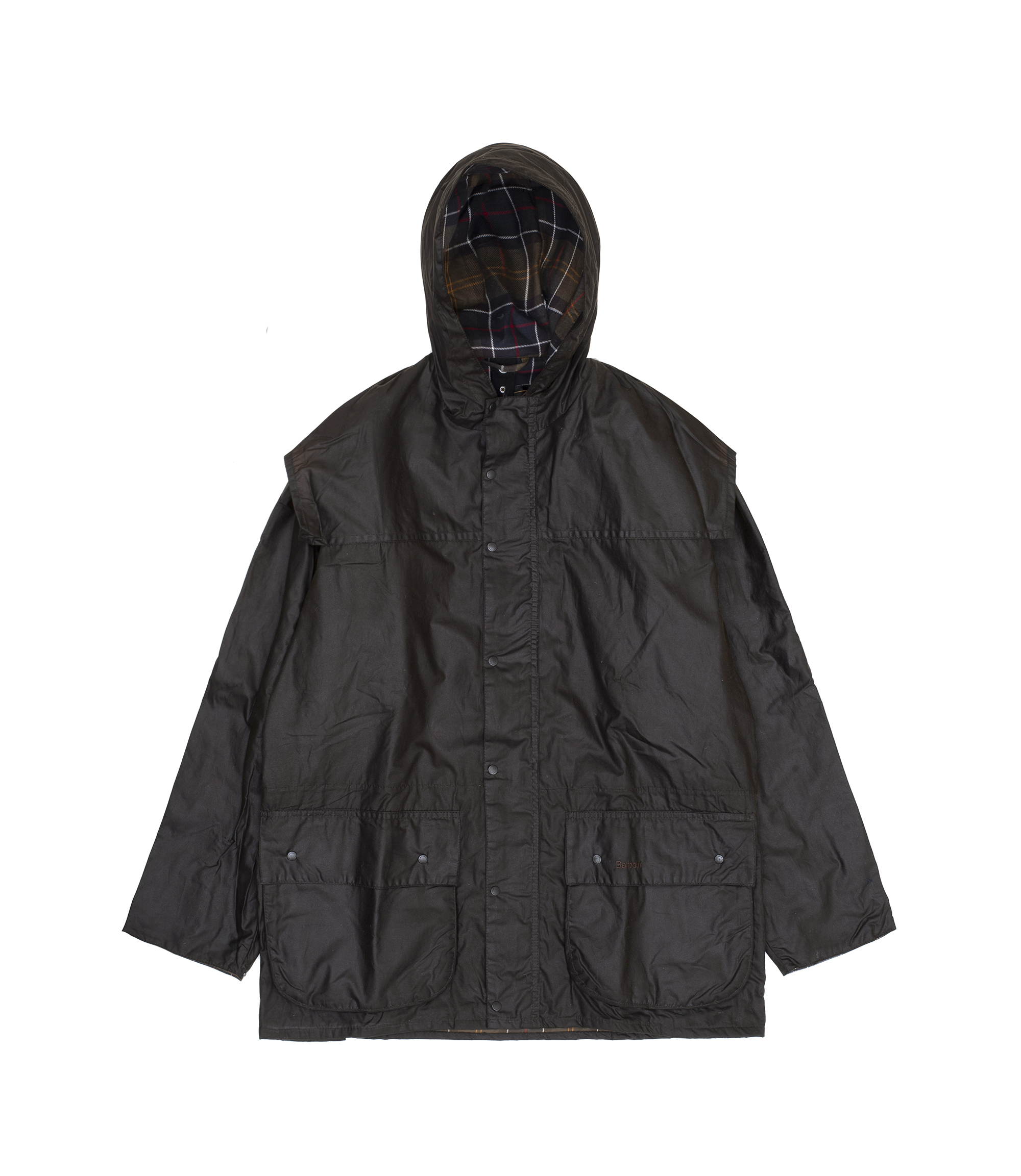 Shop Barbour Classic Durham Wax Jacket Olive at itk online store
