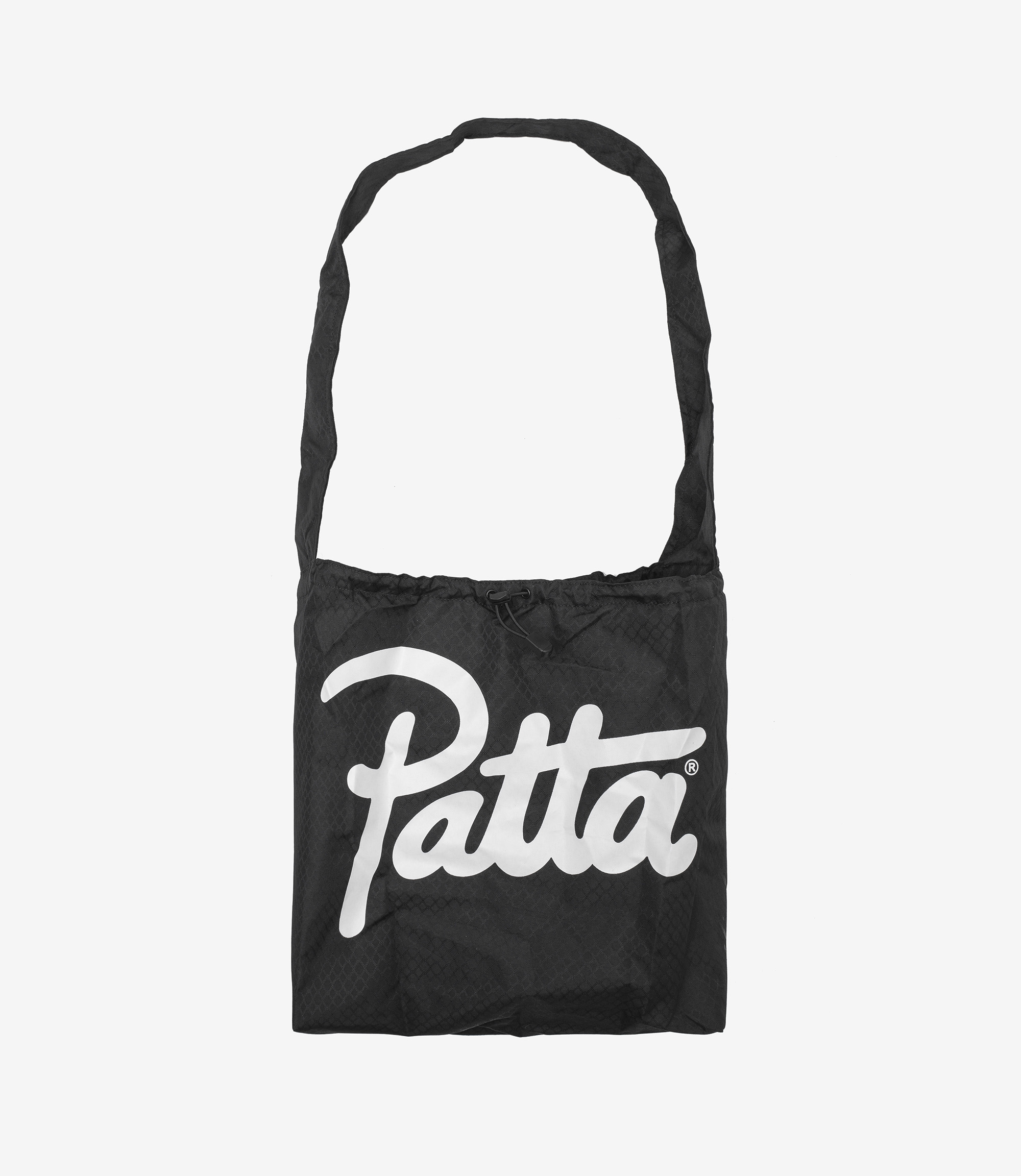Shop Patta Diamond Packable Tote Bag Black at itk online store