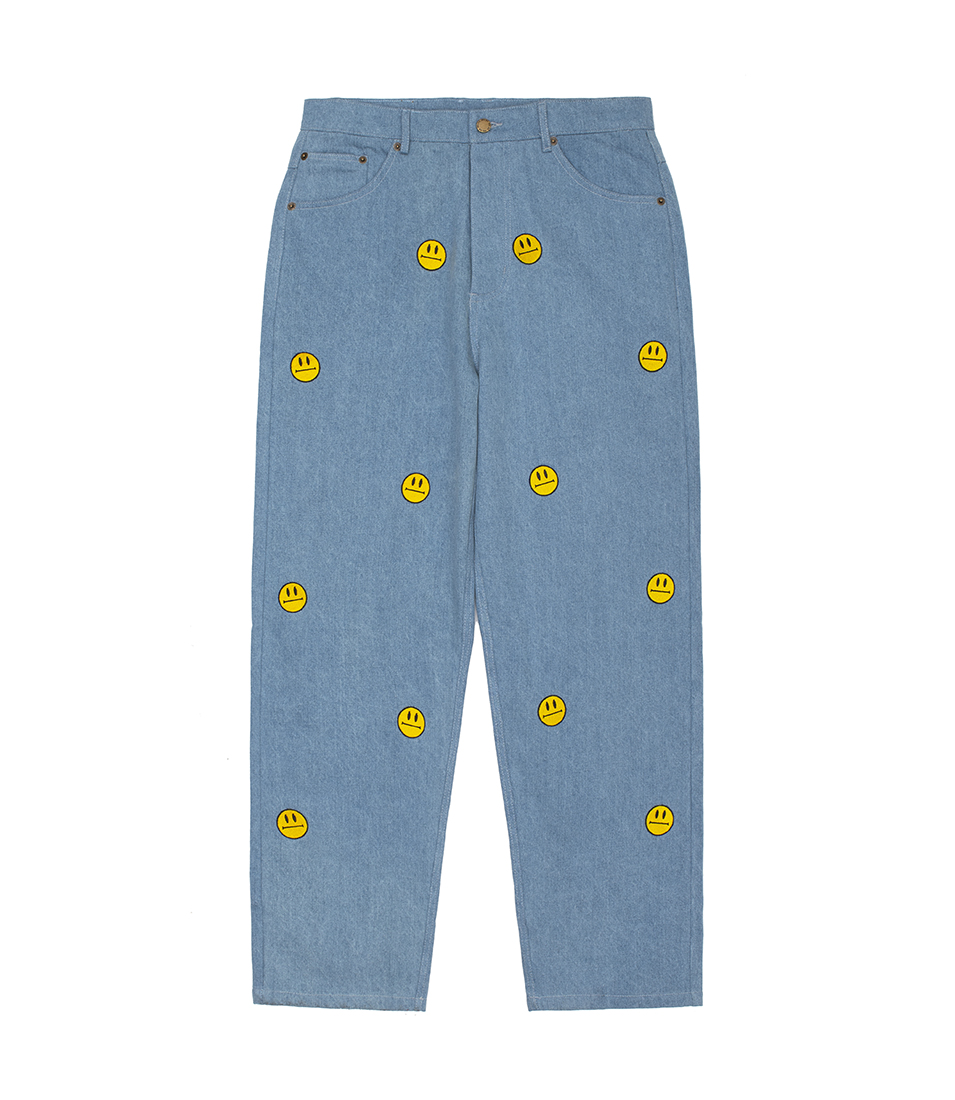 Shop Hélas Smiley Pant Light Blue at itk online store