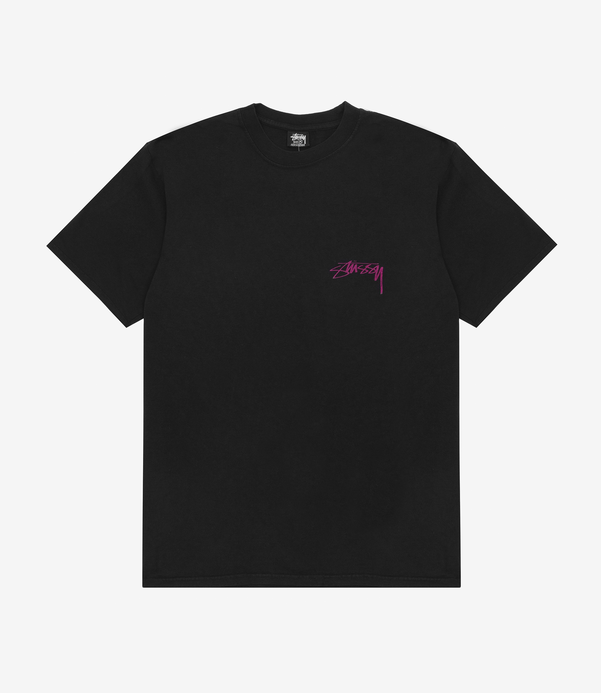 Shop Stussy Sphinx Pig. Dyed Tee Black at itk online store