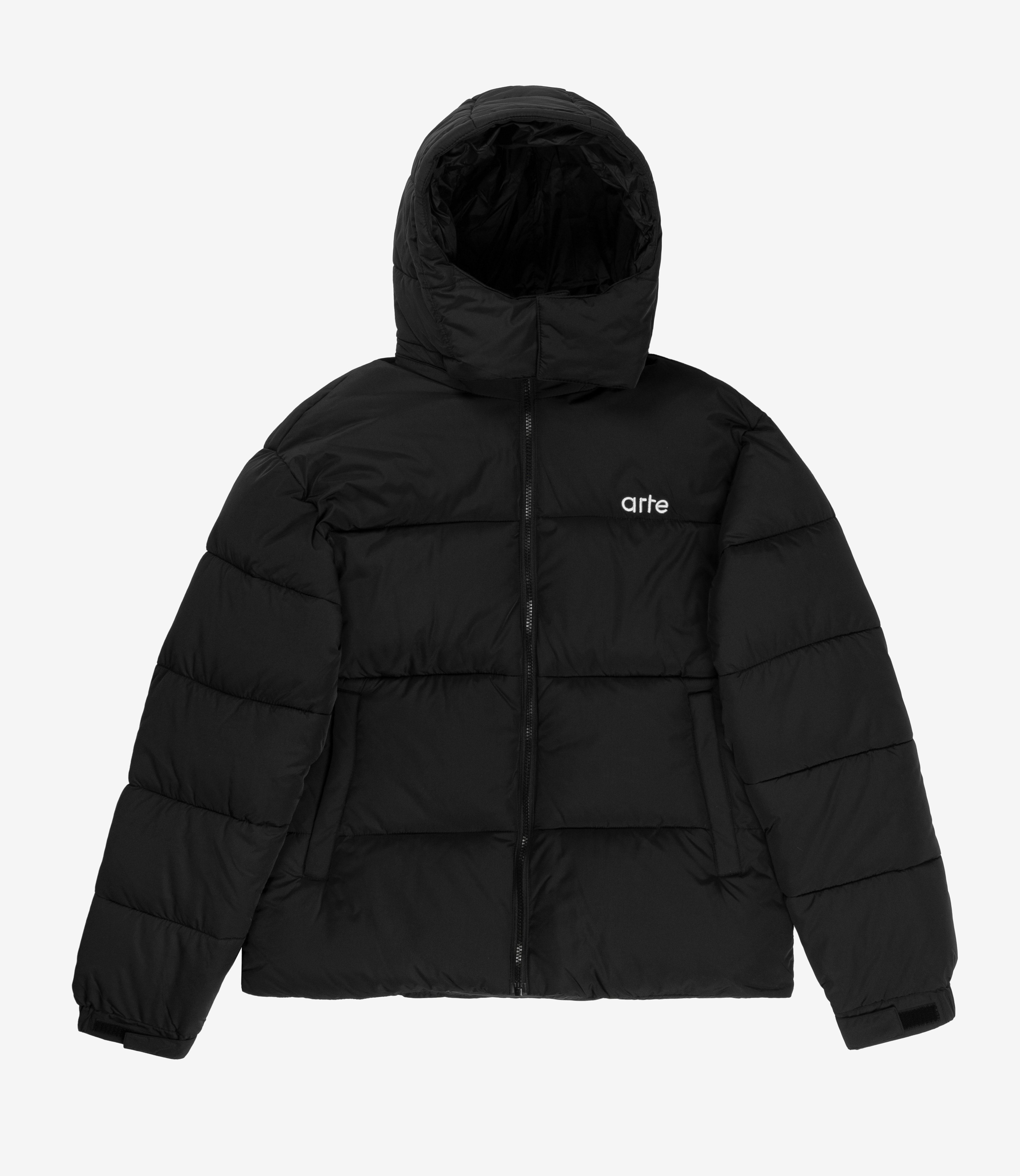 Shop Arte Antwerp Joe Puffer Jacket Black at itk online store
