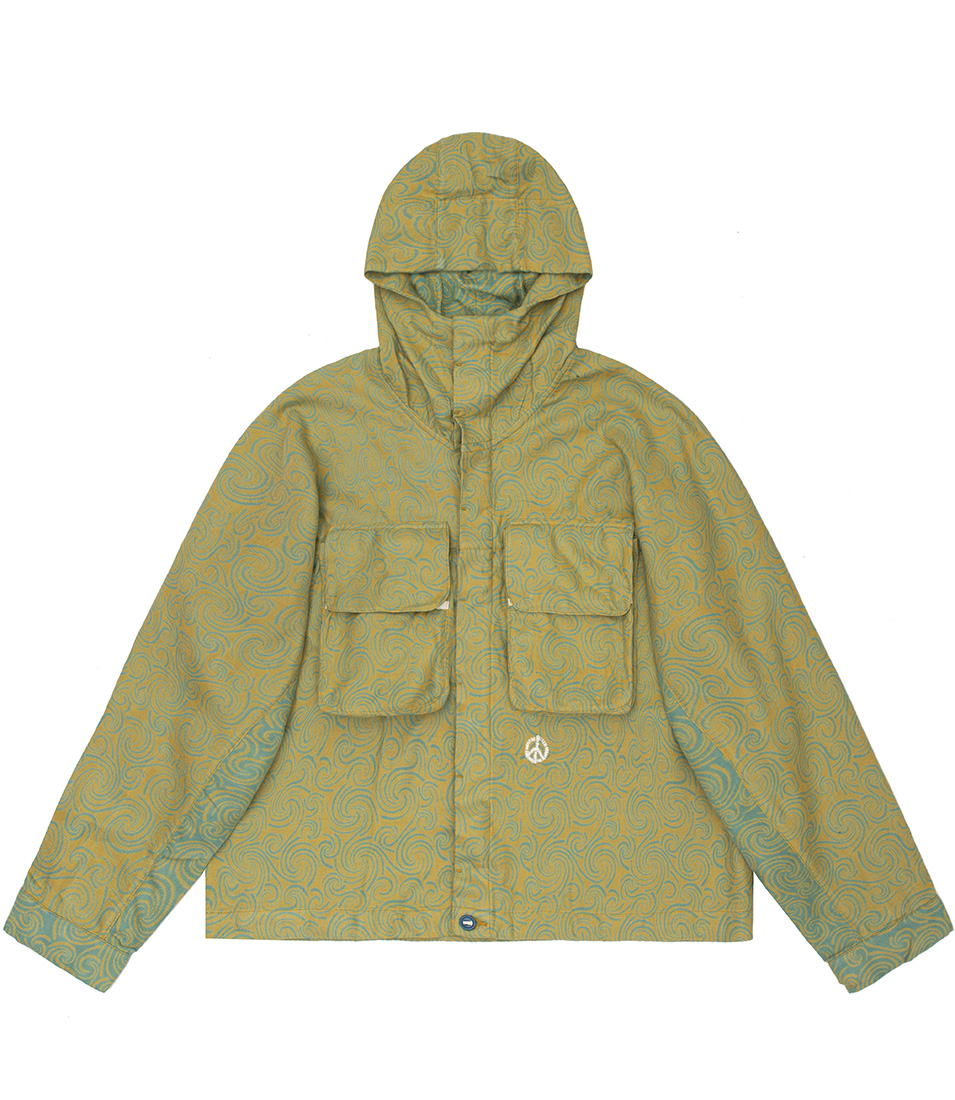 Shop Story mfg. Forager Jacket Handwoven Spiral at itk online store