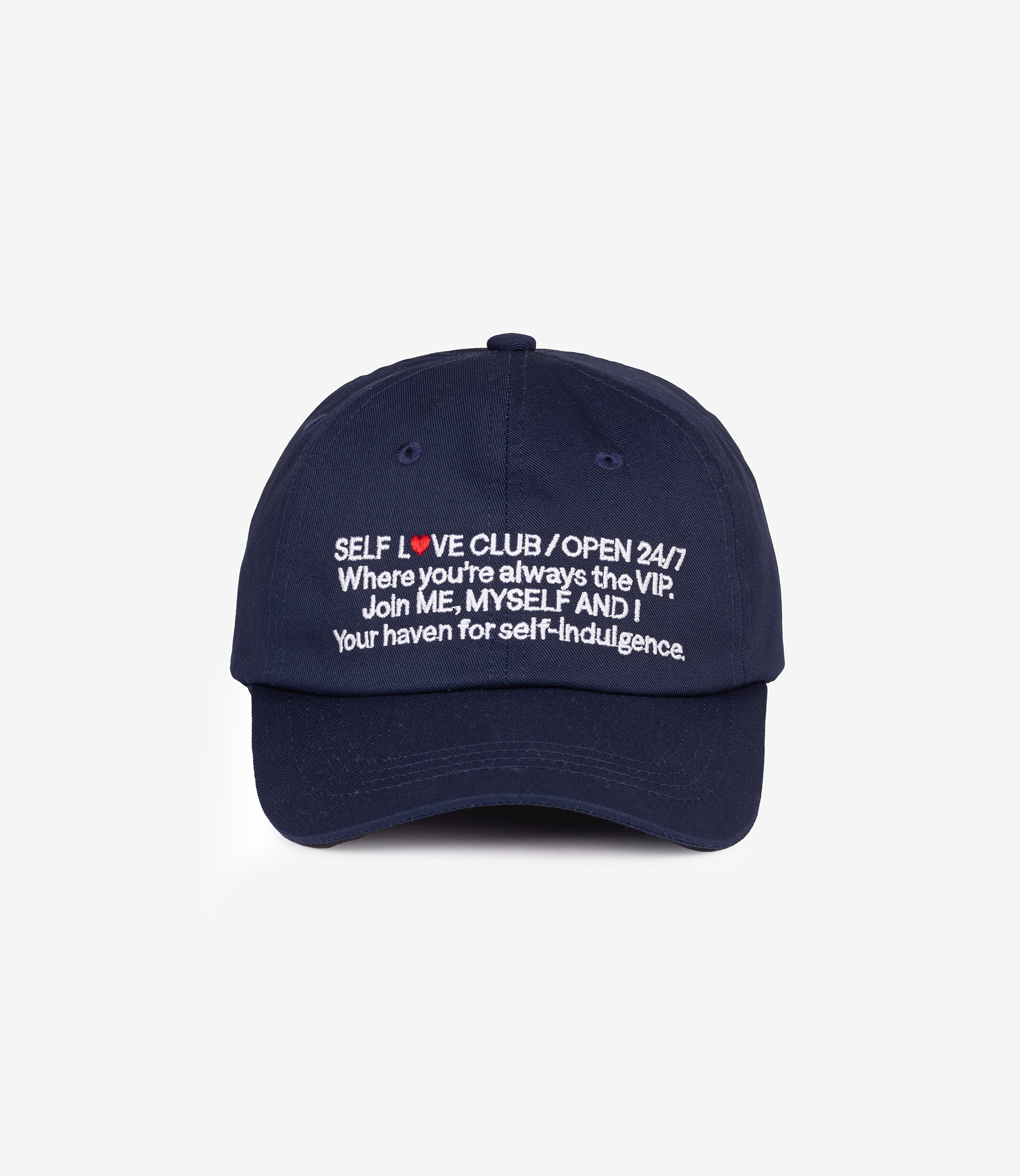 Shop Carne Bollente Love for VIP Cap Navy Blue at itk online store
