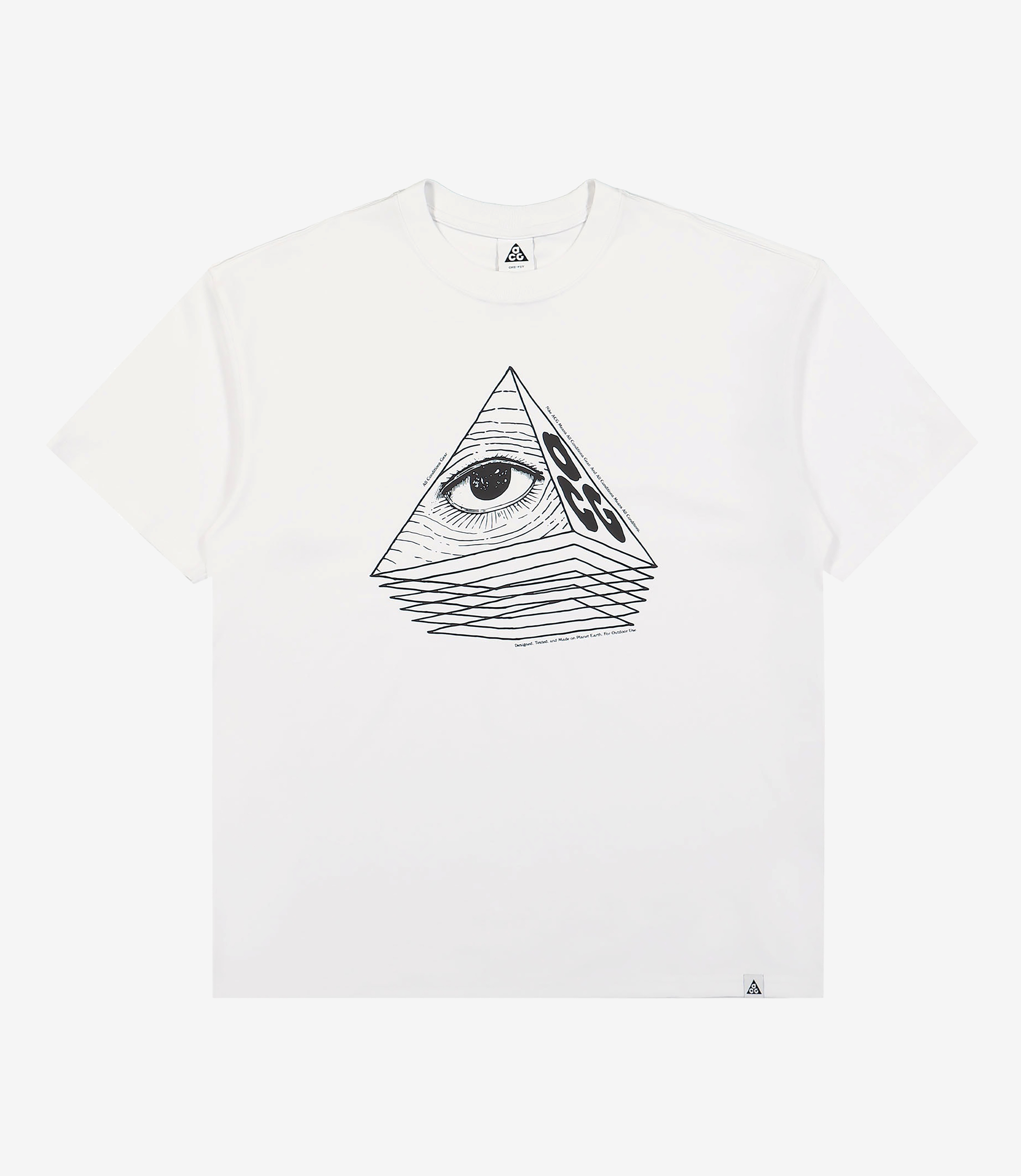 Shop Nike Acg Changing Eye T-Shirt Summit White at itk online store