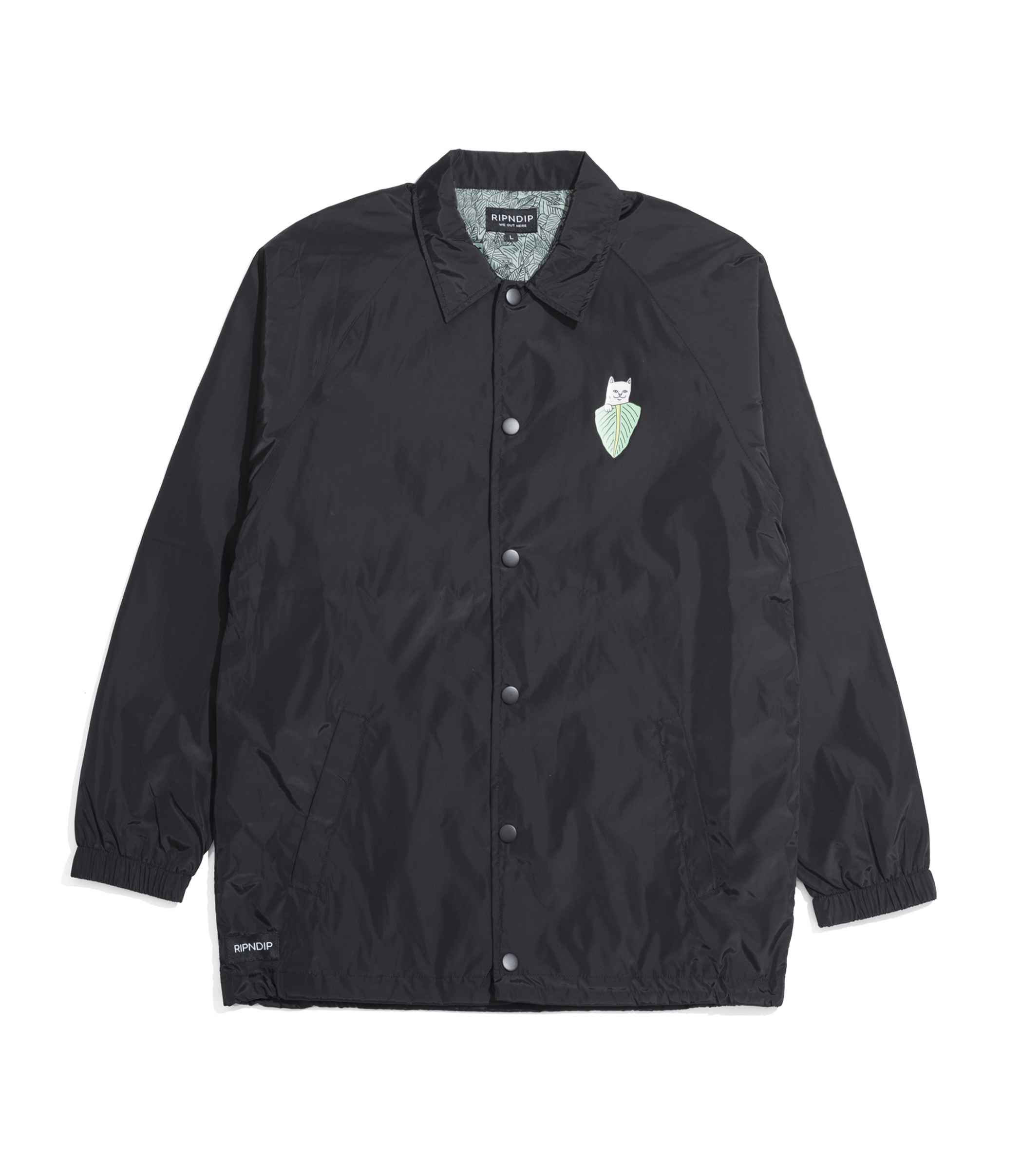 Shop Ripndip Frida Coach Jacket Black at itk online store
