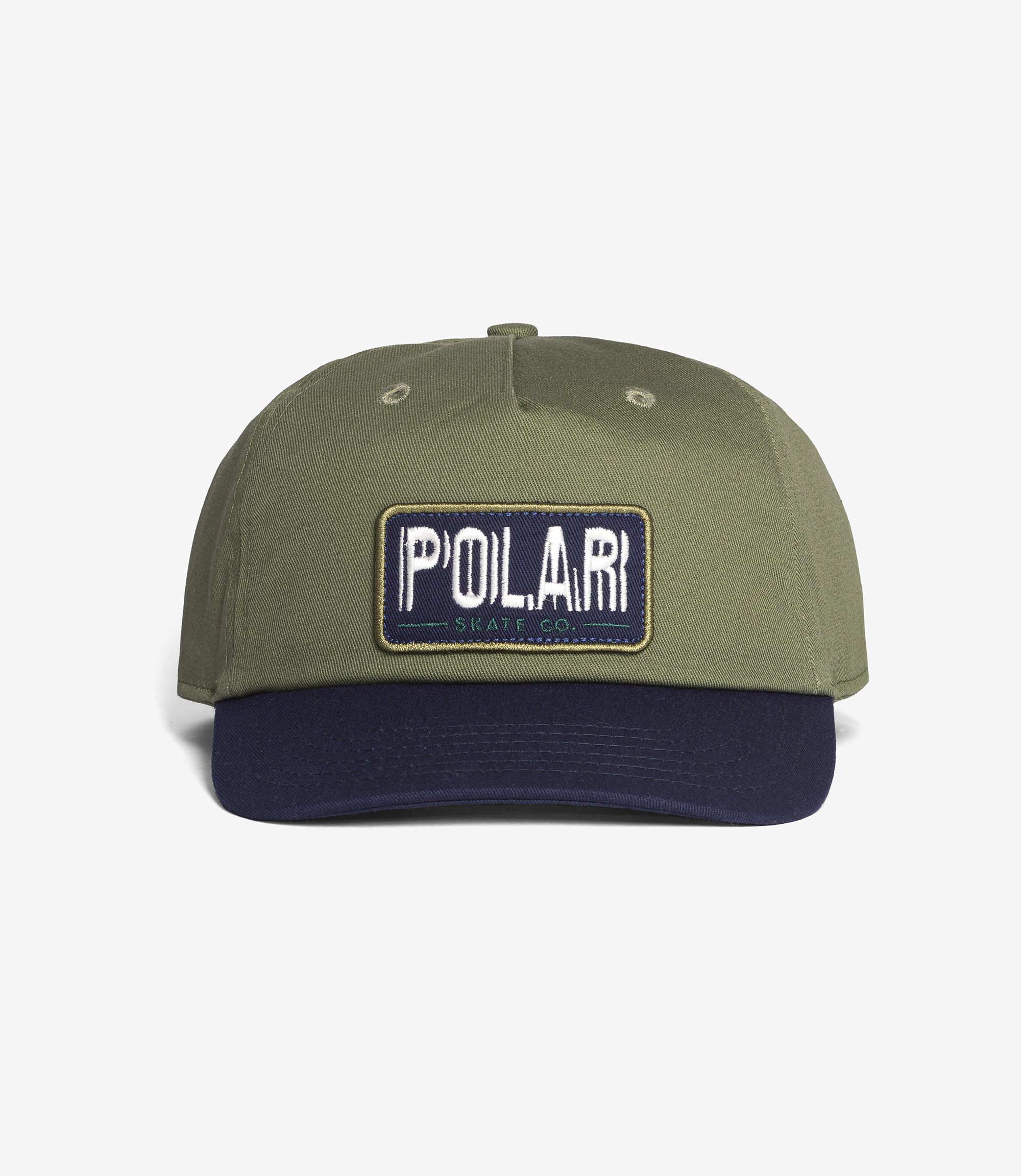 Shop Polar Skate Co Earthquake Patch Cap Uniform Green at itk online store