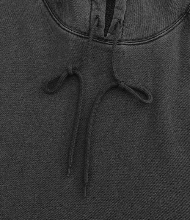 Shop Carhartt WIP Hooded Arling Sweat Black Garment Dyed at itk online ...