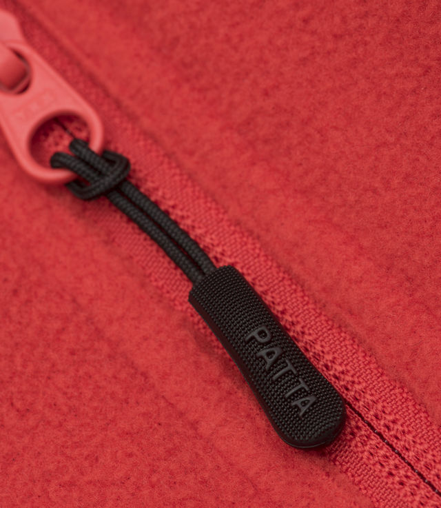 Shop Patta Slope Fleece Jacket Molten Lava at itk online store