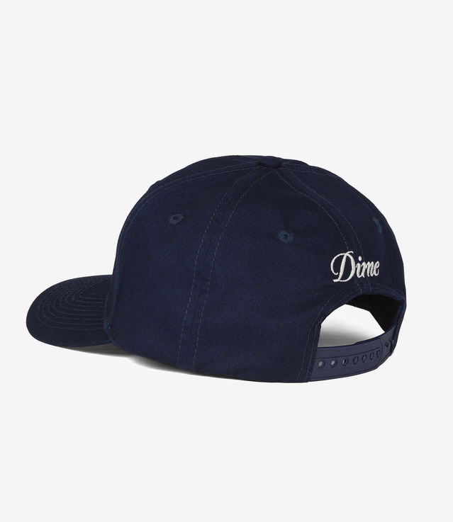 Shop Dime Cursive D Baseball Cap Royal Navy at itk online store