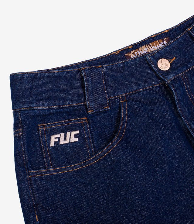 Shop FUC Fat Shorts Blue at itk online store