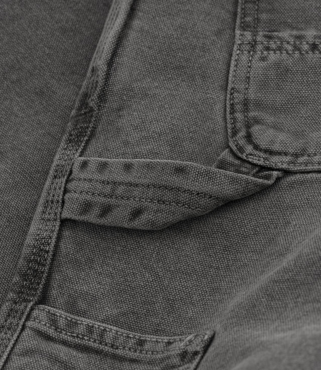 Shop Carhartt WIP Single Knee Pant 'Dearborn' Canvas Black Faded at itk ...