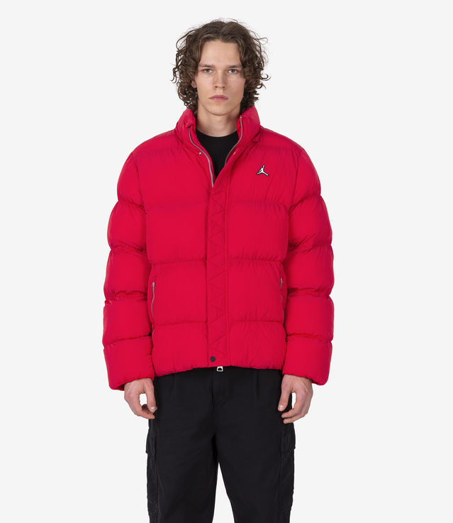Shop Jordan Essentials Statement Puffer Jacket Fire Red/Black at itk ...