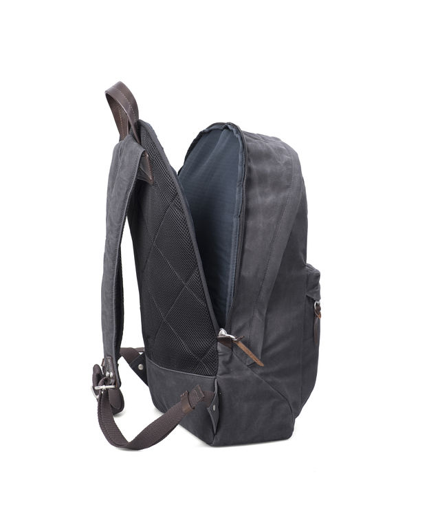 Shop Property of... Tommy Backpack Coal/Dark Brown at itk online store