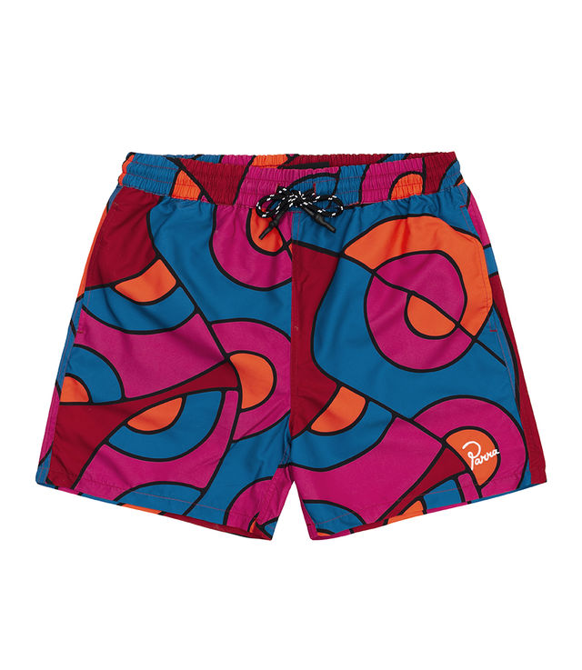 Shop by Parra Serpent Pattern Swimshorts Multi at itk online store