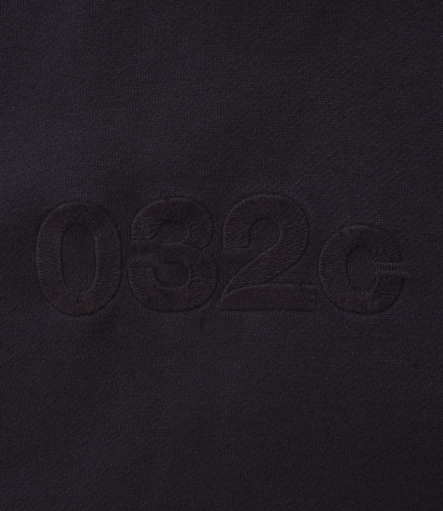 Shop 032c GUILTY 'Container' Raglan Hoodie Dark Plum at itk online store