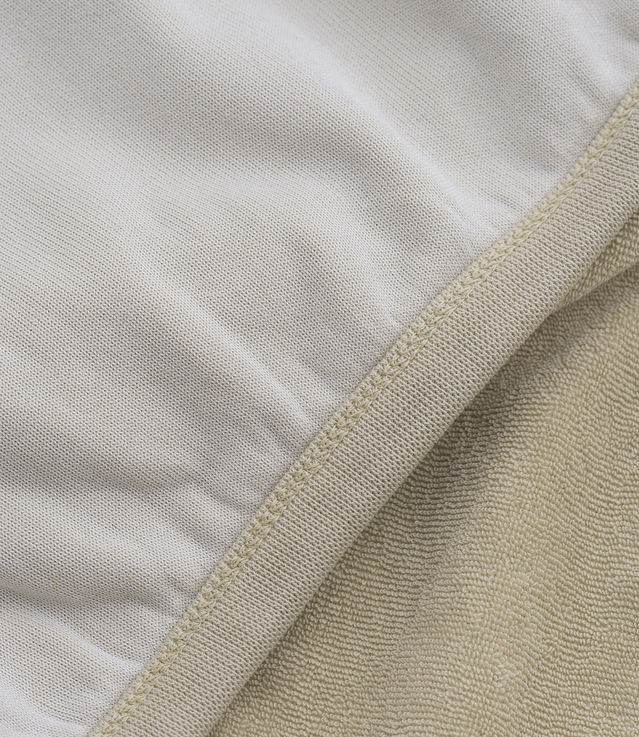 Shop Universal Works Beach Hoody Terry Fleece Sand at itk online store