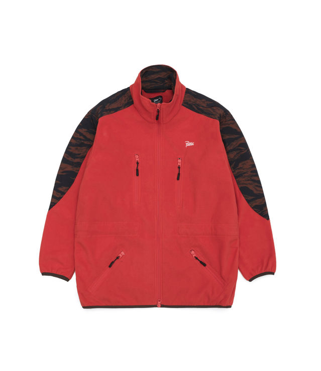 Shop Patta Slope Fleece Jacket Molten Lava at itk online store