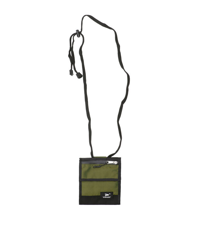 Shop Patta Hi-Vis Neck Wallet Black/Safety Yellow at itk online store