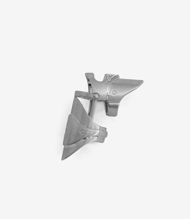 Shop MISBHV Armor Ring Silver at itk online store