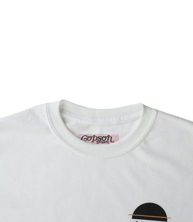 Shop Copson Sun Logo LS Tee White at itk online store