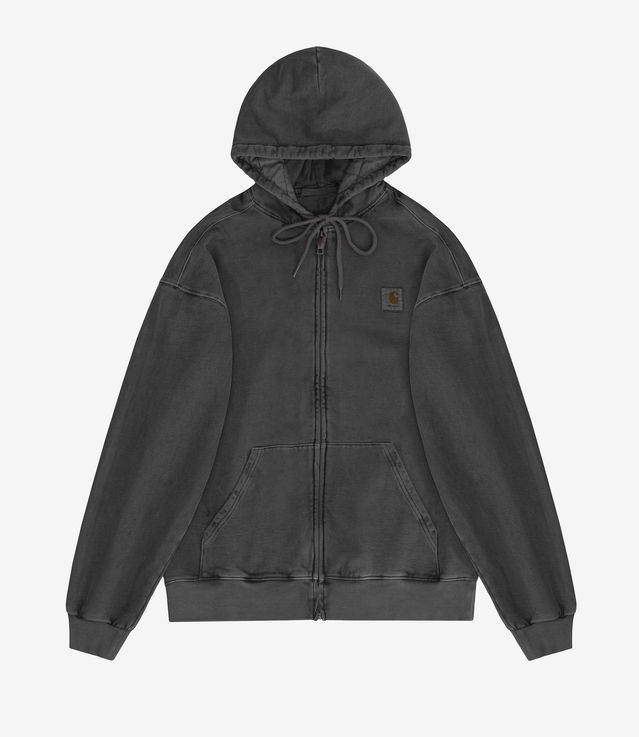 Shop Carhartt WIP Hooded Vista Jacket Vulcan Garment Dyed at itk online ...