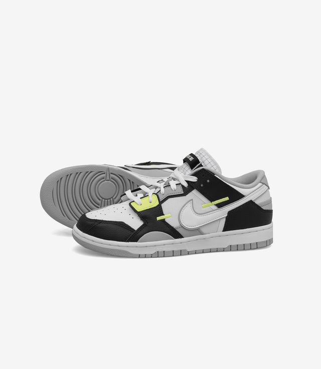 Shop Nike Dunk Low Scrap Wolf Grey/Light Lemon Twist at itk online store