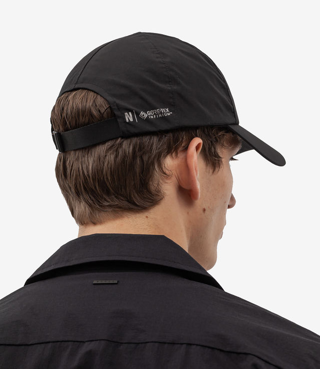 Shop Norse Projects Gore-Tex Infinium Sports Cap Black at itk online store