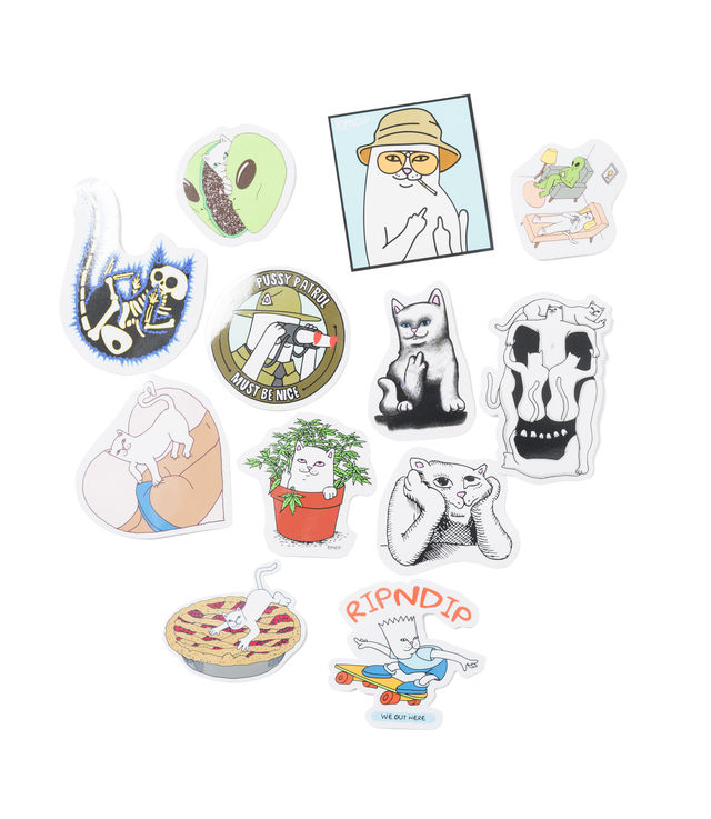 Shop Ripndip New Sticker Pack at itk online store