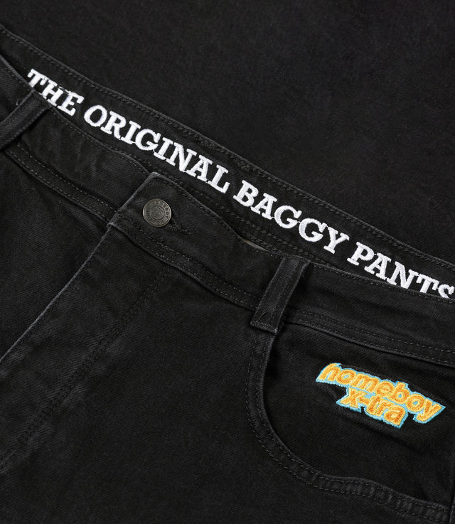 Shop Homeboy X-tra Monster Denim Shorts Washed Black at itk online store