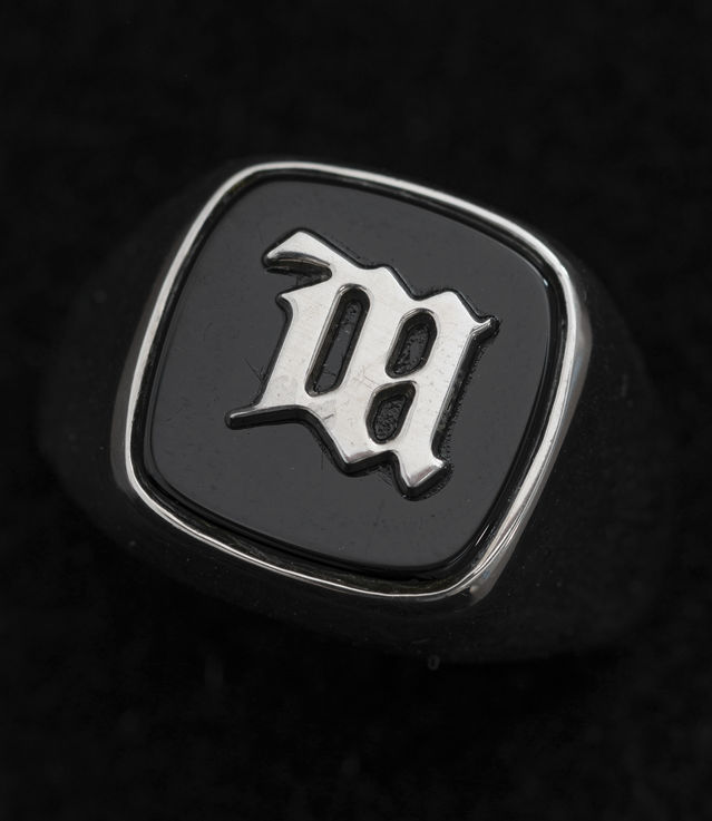 Shop MISBHV The 'M' Ring Silver at itk online store