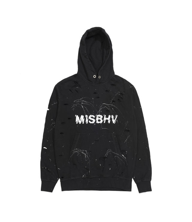 Shop MISBHV Logo Hoodie 2 Black at itk online store