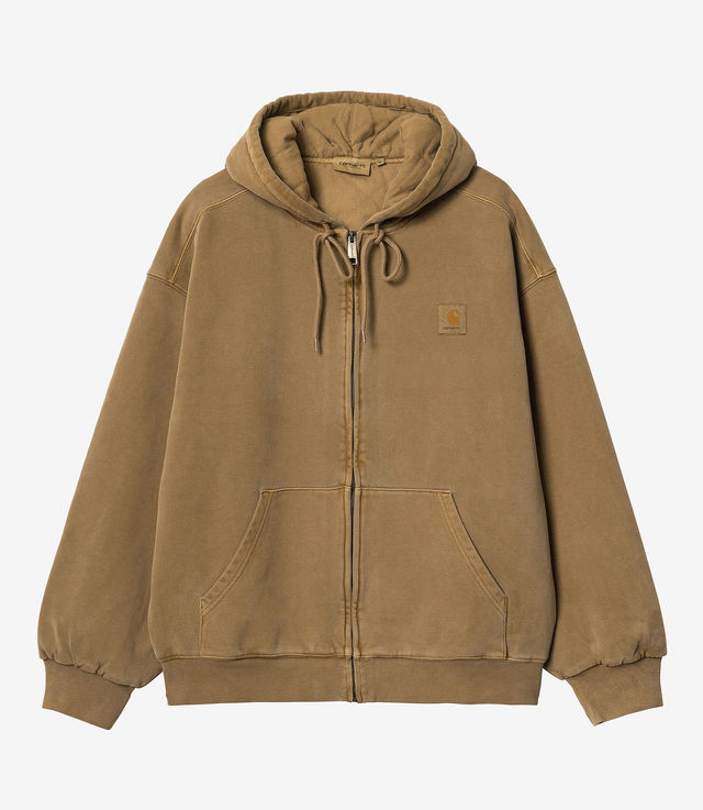Shop Carhartt WIP Hooded Vista Jacket Buffalo Garment Dyed at itk ...