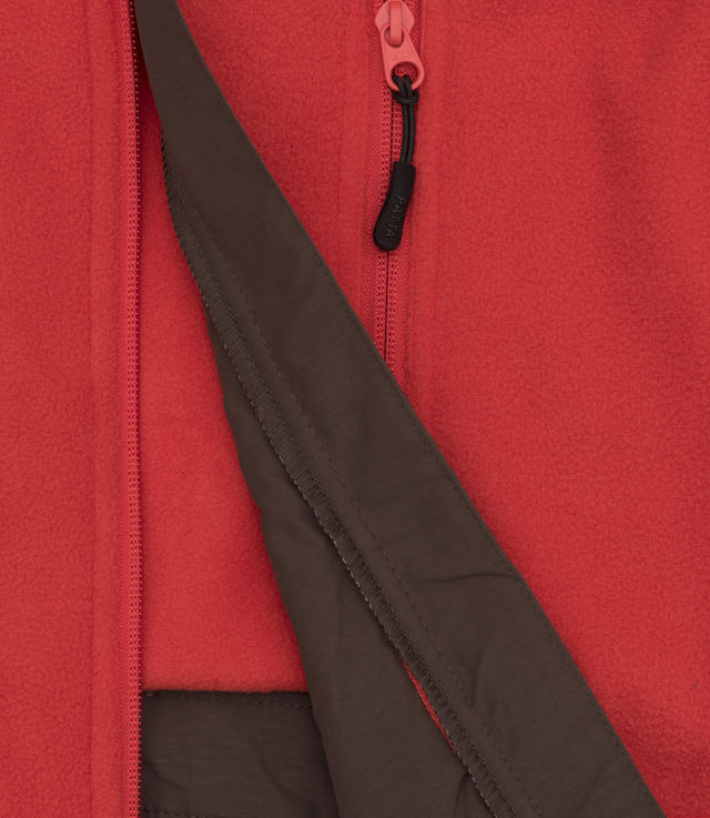 Shop Patta Slope Fleece Jacket Molten Lava at itk online store