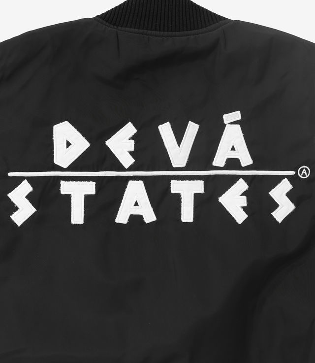 Shop Devá States Caesar Bomber Jacket Black at itk online store