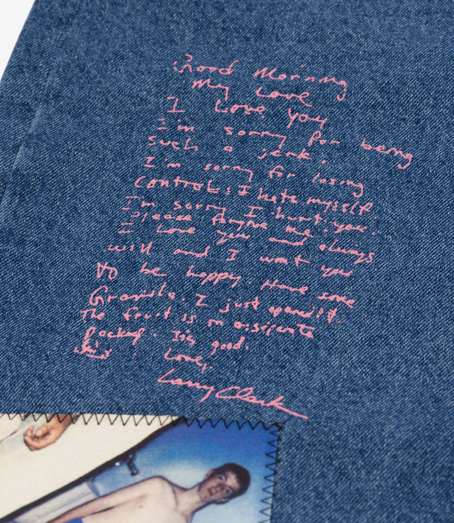 Shop Wasted Paris Punk Picasso x Damn Larry Clark Riot Casper Pant ...